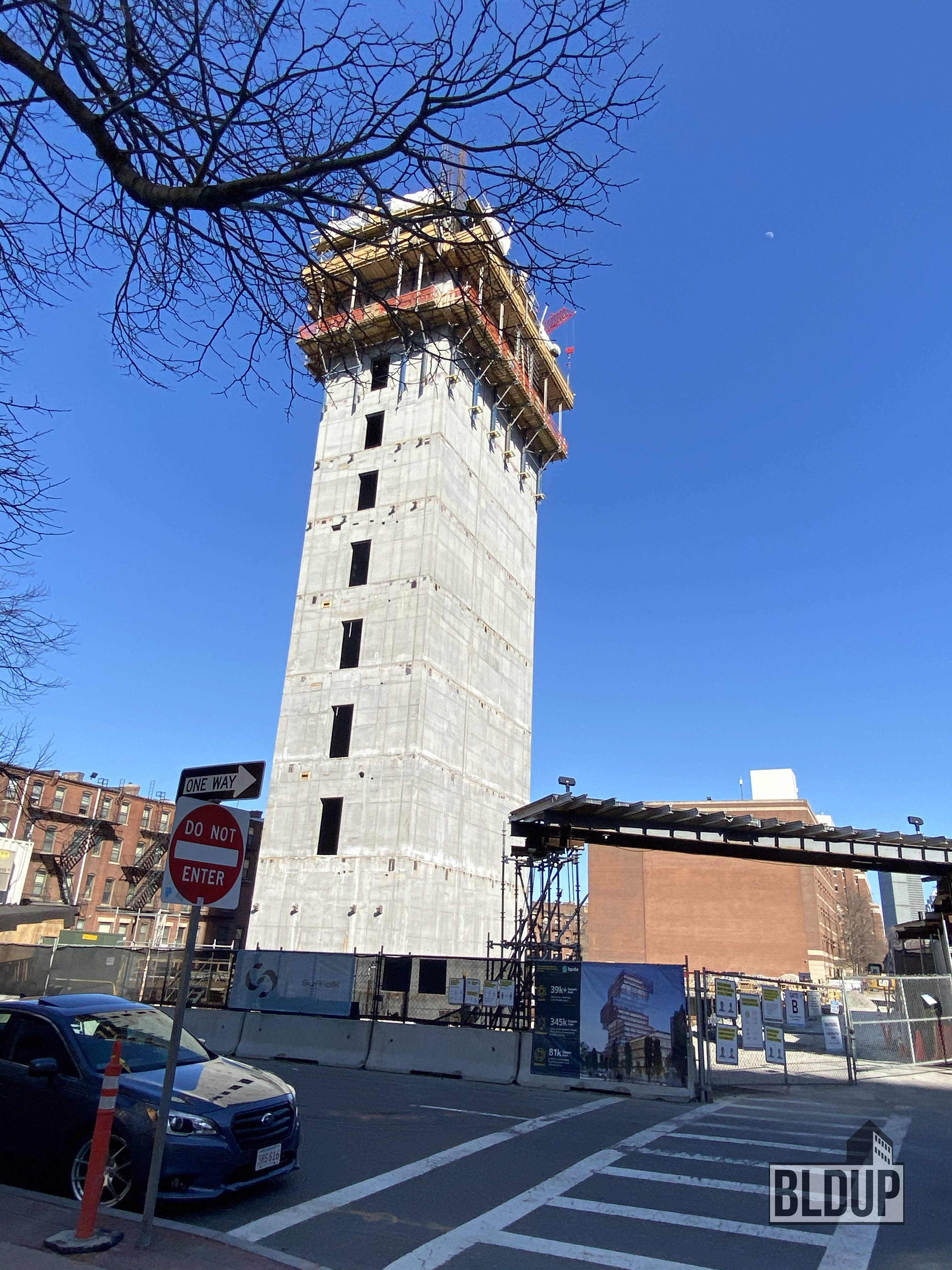 Concrete Core Rising at $285M BU Data Science Center