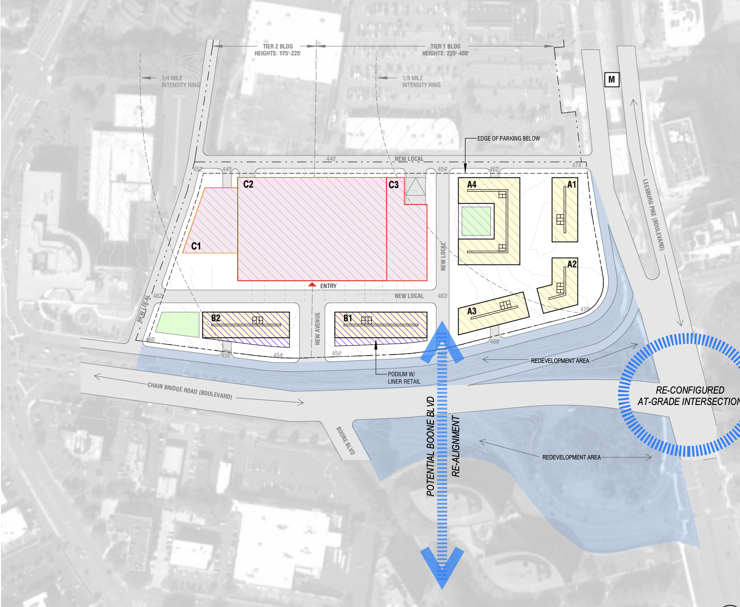 Comstock Planning Mixed-Use Development for Chain Bridge Road Site