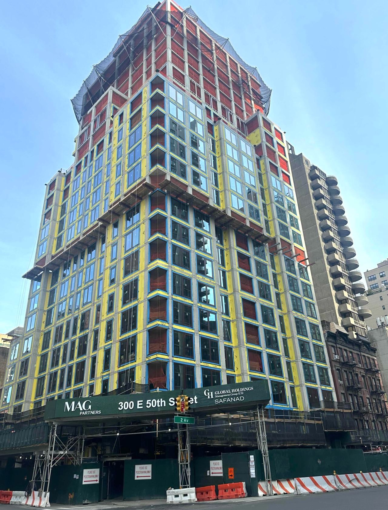 23-Story Multifamily Building Gaining Windows in Turtle Bay