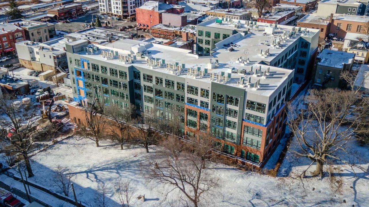 Interior Finishing Underway for Bound Brook Rental Project