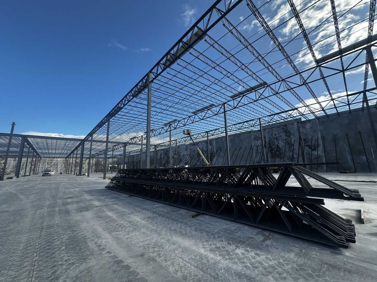 Walls Up at Industrial Park in Opa-locka, Florida