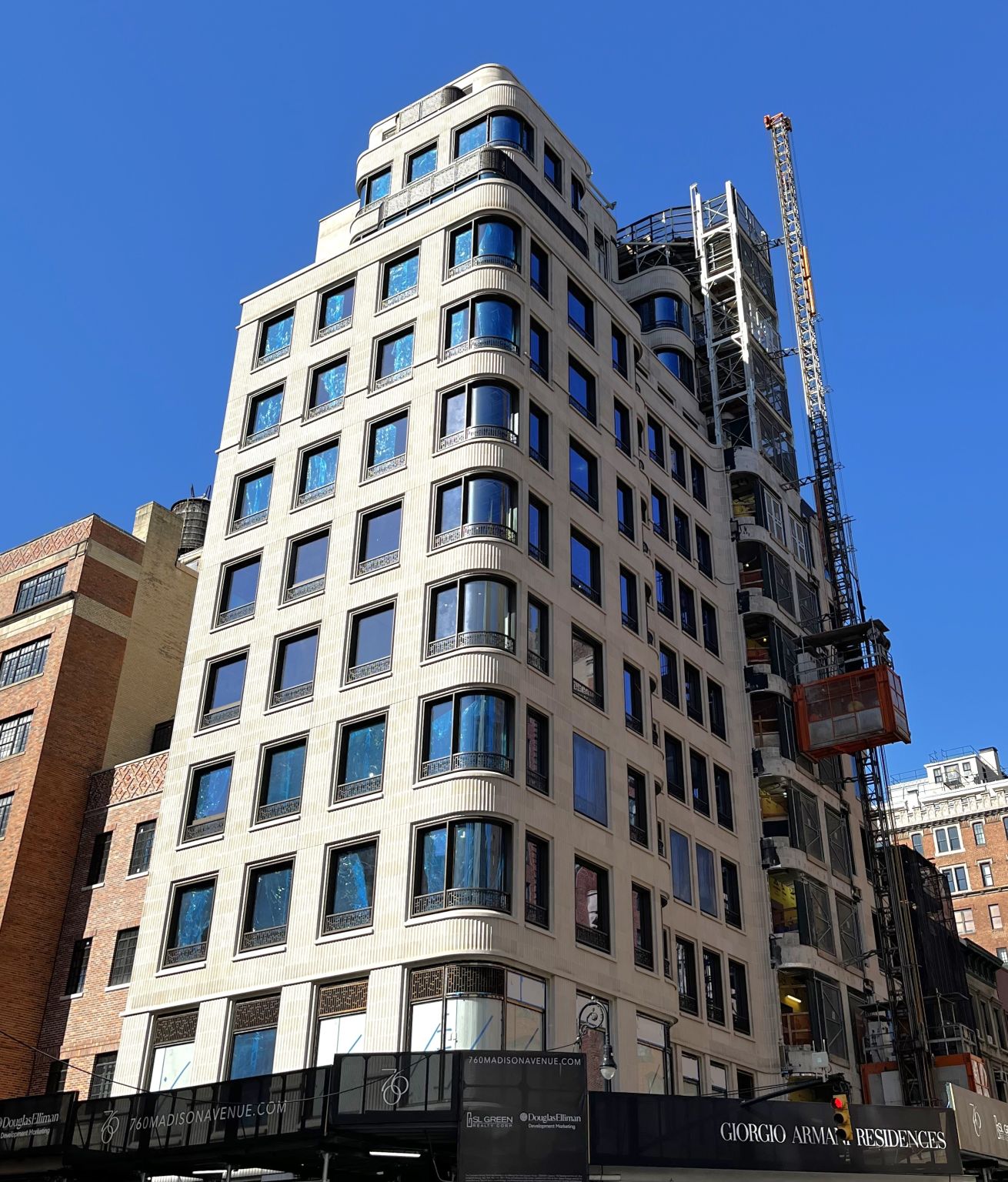Facade Installation Wrapping Up for Boutique Upper West Side Mixed-Use Project